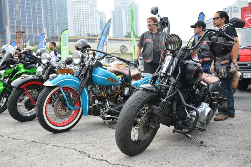 Harley Davidson Motorcycle at Ride Ph in Pasig, Philippines Editorial ...