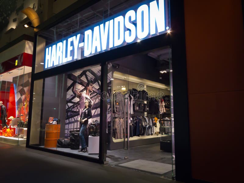 Harley Davidson Buell Truck in Genoa Editorial Stock Image - Image of ...