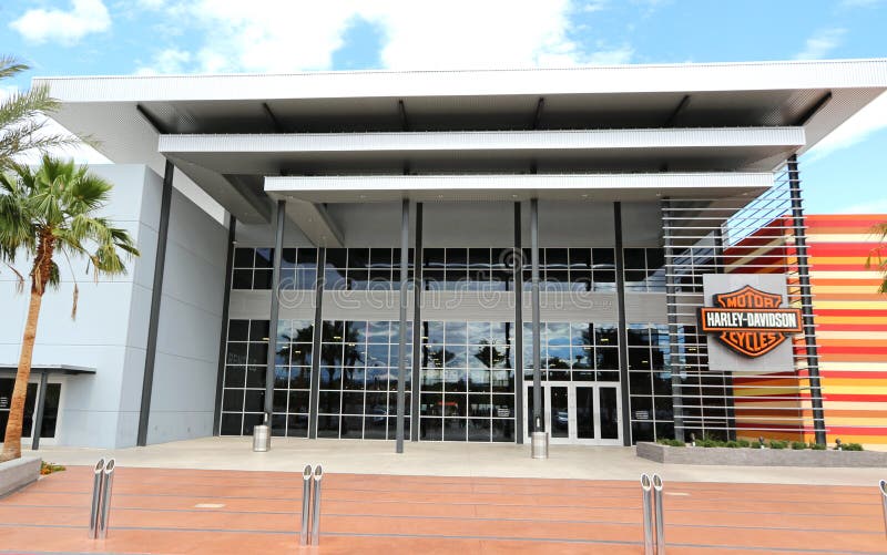 Harley Davidson store editorial photography. Image of vegas - 54494527