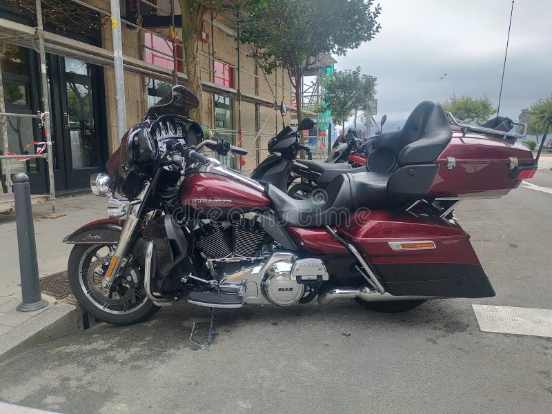 Harley-Davidson Ultra Limited 2024 Editorial Photography - Image of ...