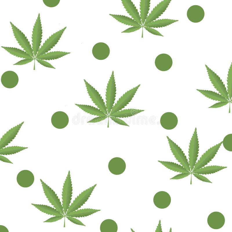 Harmful Drug Marijuana Known As Weed and Cannabis Stock Illustration ...