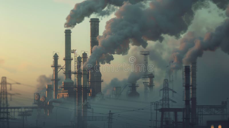 Harmful Effects of Chemical Pollution on the Environment. Thick and ...