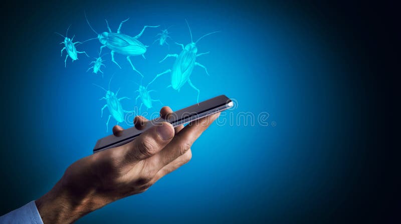 Harmful Programs Computer Virus Icon Stock Image - Image of programs ...