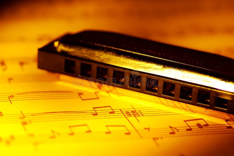 Harmonica stock photo. Image of sheet, musical, tune, play - 193486