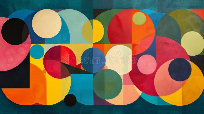 Harmonious Arrangements of Geometric Shapes and Colors Create a Sense ...