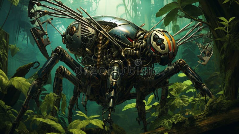Cybernetic Organisms Stock Illustrations – 48 Cybernetic Organisms ...