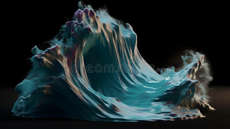 Harmonious Color Rhapsody Unleashed, Colorful Desktop Background Stock ...