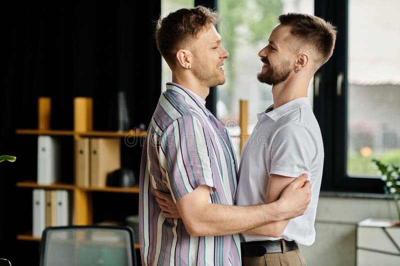 Harmonious Duo: Creative Partners Collaborating Stock Image - Image of ...