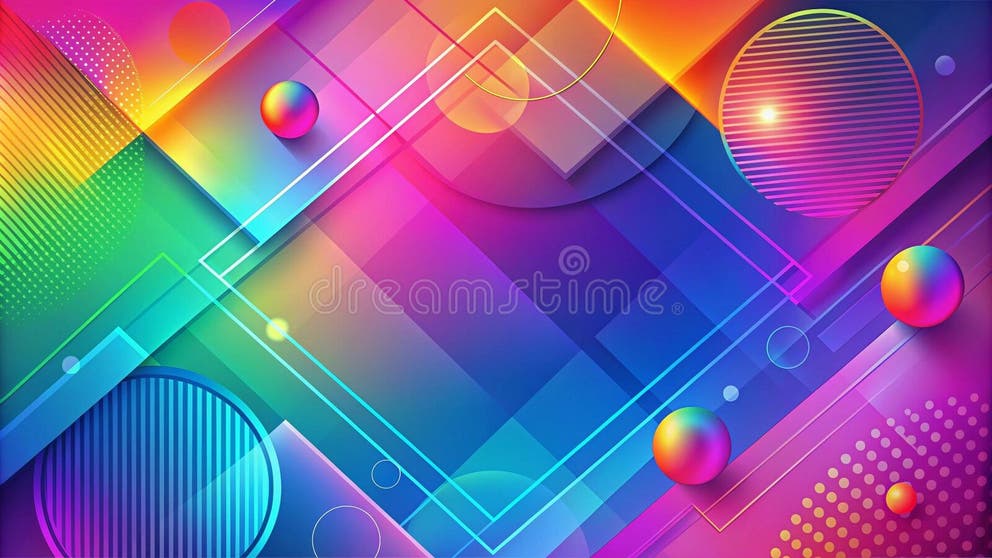 A Harmonious Fusion of Color and Form: Abstract Gradient Background for ...