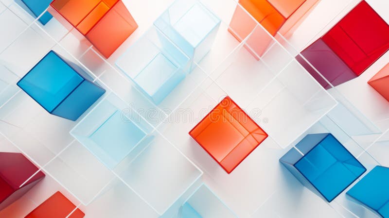 Harmonious Intersections: Abstract Geometric Shapes in Captivating ...