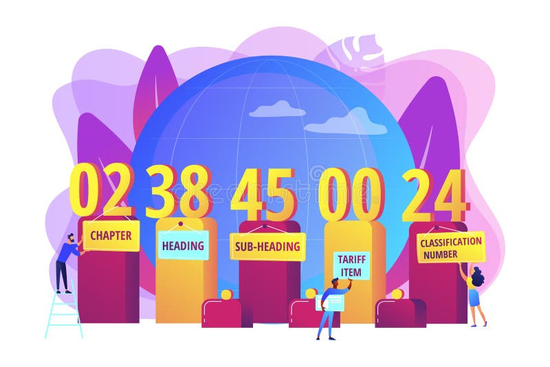 The Harmonized System Concept Vector Illustration Stock Vector ...