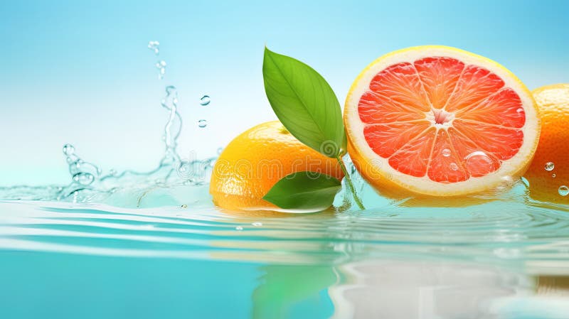 Harmony of Abstract Colors, Creating a Feeling of Summer Freshness ...