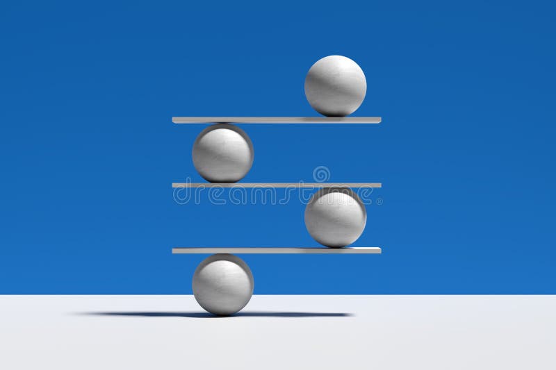 Harmony, Balance, Equilibrium and Stability Concepts. Spheres Balancing ...