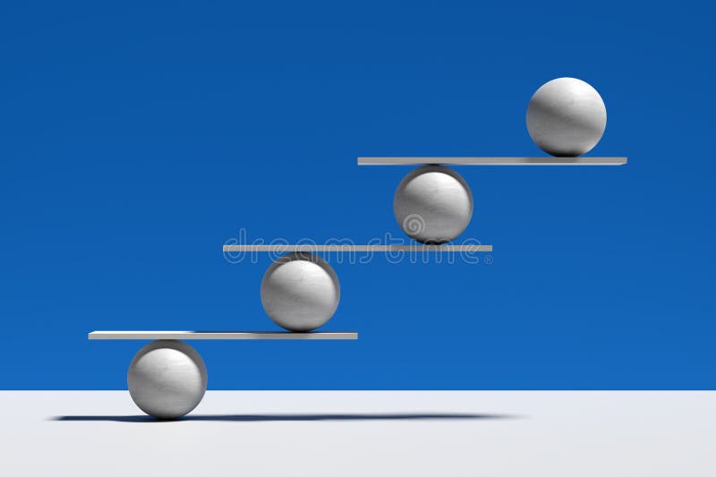 Harmony, Balance, Equilibrium and Stability Concepts. Spheres Balancing ...