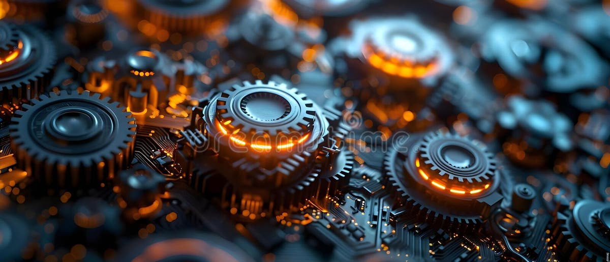 Tech Cogs Stock Illustrations – 2,625 Tech Cogs Stock Illustrations ...