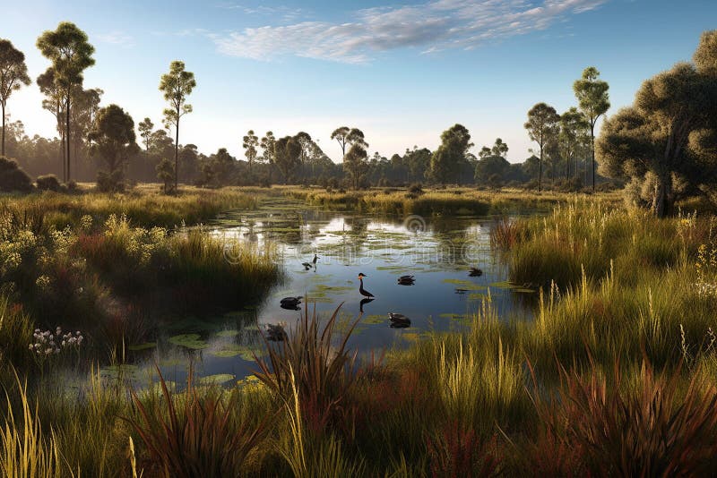 Harmony in the Marsh: Capturing the Intricate Balance of the Wetland ...