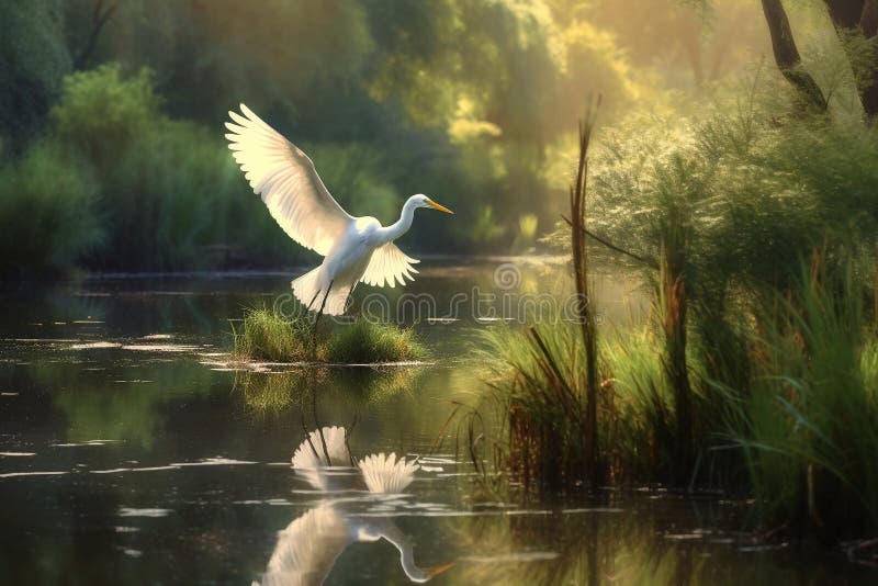 Harmony in the Marsh: Capturing the Intricate Balance of the Wetland ...