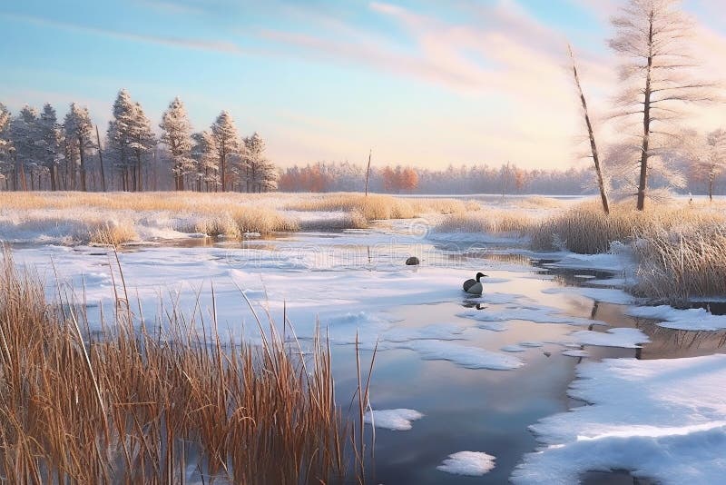 Harmony in the Marsh: Capturing the Intricate Balance of the Wetland ...