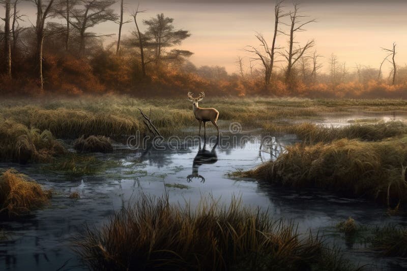 Harmony in the Marsh: Capturing the Intricate Balance of the Wetland ...