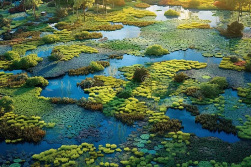Harmony in the Marsh: Capturing the Intricate Balance of the Wetland ...