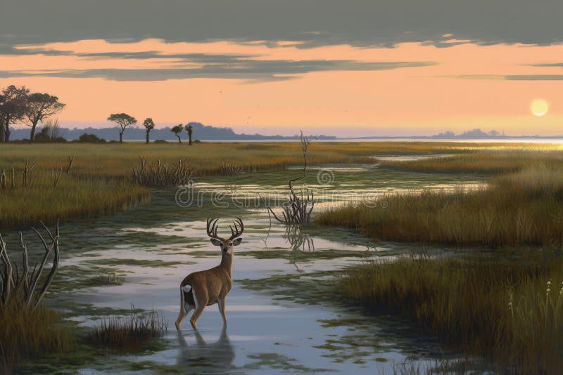 Harmony in the Marsh: Capturing the Intricate Balance of the Wetland ...