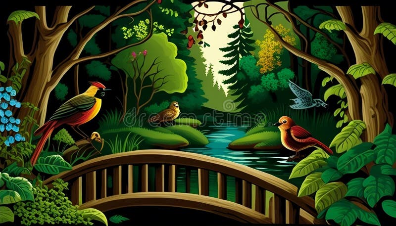 Harmony of Nature and Humanity, a Symbol of Environmental Balance, Made ...