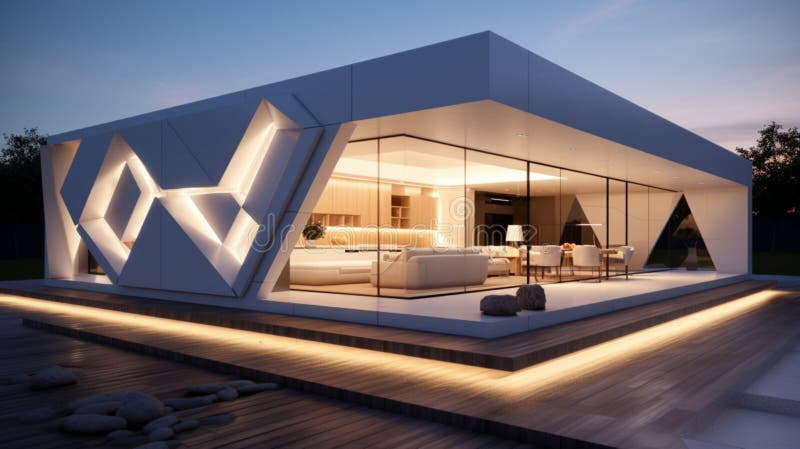 Harmony in Simplicity: Discover an Ultra-Modern Minimalist House with a ...