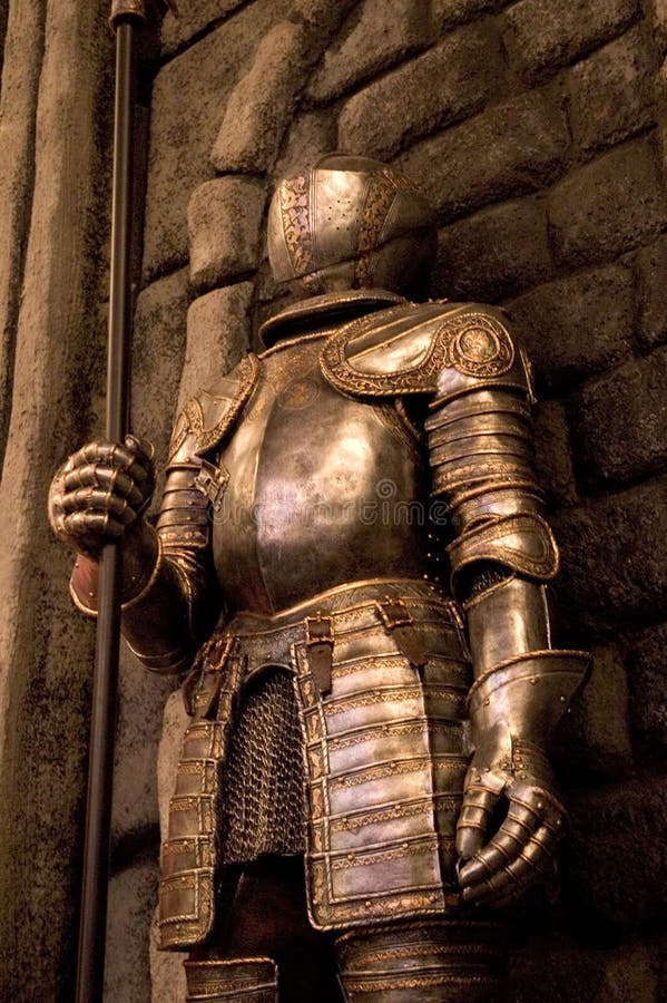 Harnas stock foto. Image of ridder, kasteel, militair, kostuum - 126542