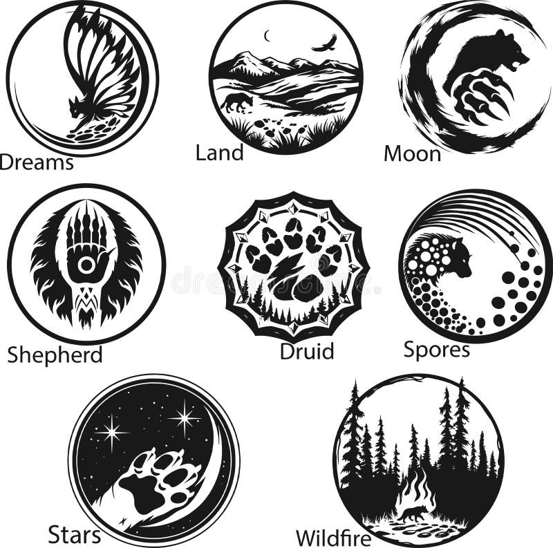 Druid Subclasses Stock Illustrations – 1 Druid Subclasses Stock ...