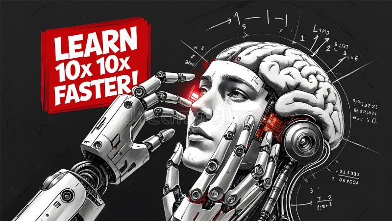 AI-Powered Learning: Learn 10x Faster with Advanced Technology Stock ...