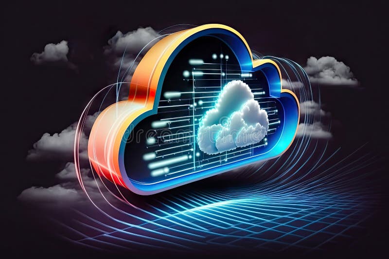 Harness the Power of the Electronic Cloud - Generative AI Stock ...