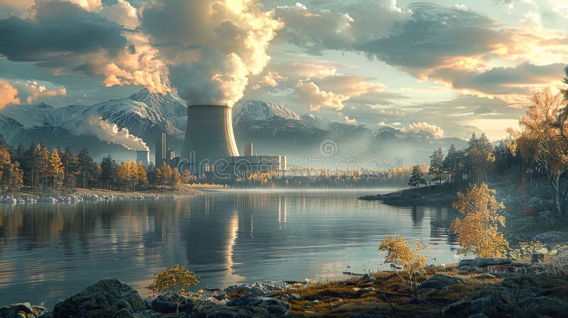 Harnessing the Atom: Nuclear Power Plants Generate Electricity through ...