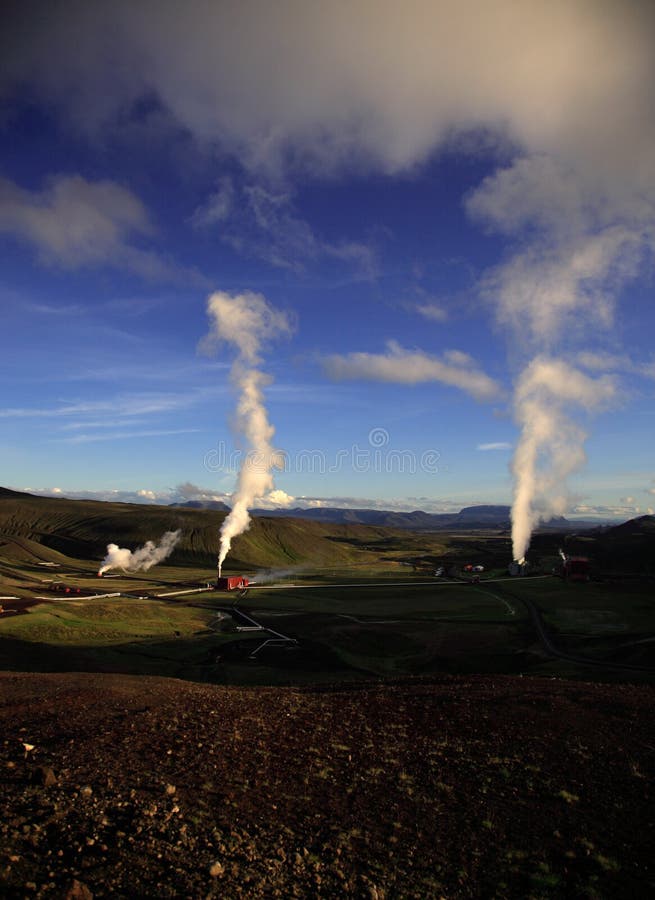 Geothermal Factory stock photo. Image of iceland, factory - 41403362