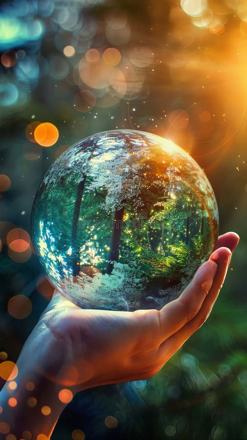 Harnessing the Invisible Forces of Nature Stock Illustration ...