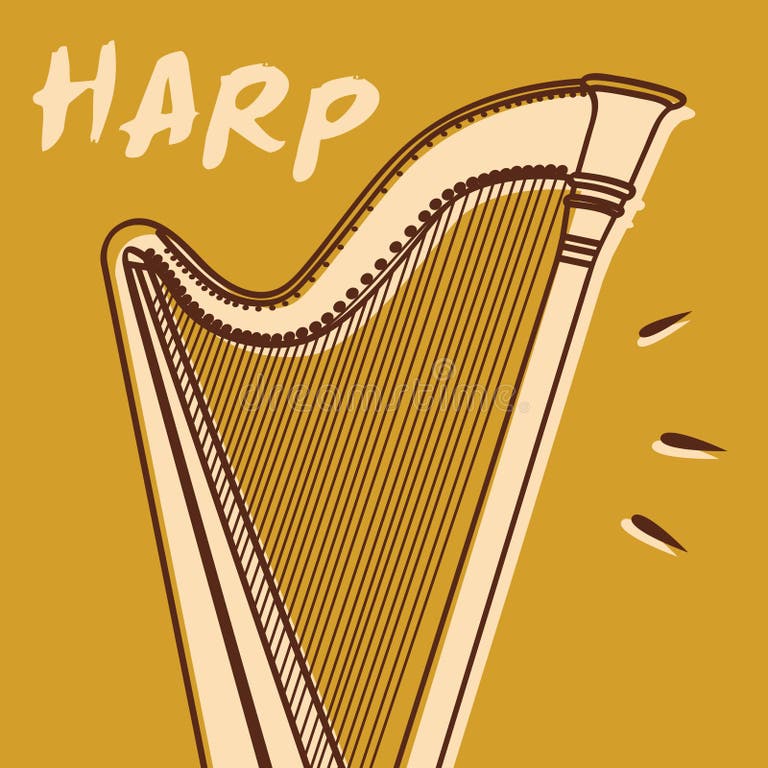 Harp Note Stock Illustrations – 2,344 Harp Note Stock Illustrations ...