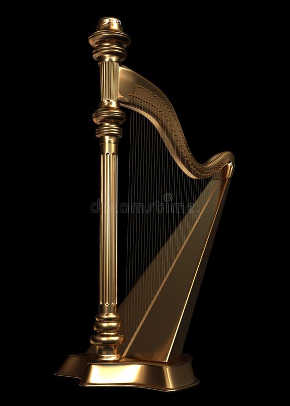 Harp Golden Stock Illustrations – 1,817 Harp Golden Stock Illustrations ...