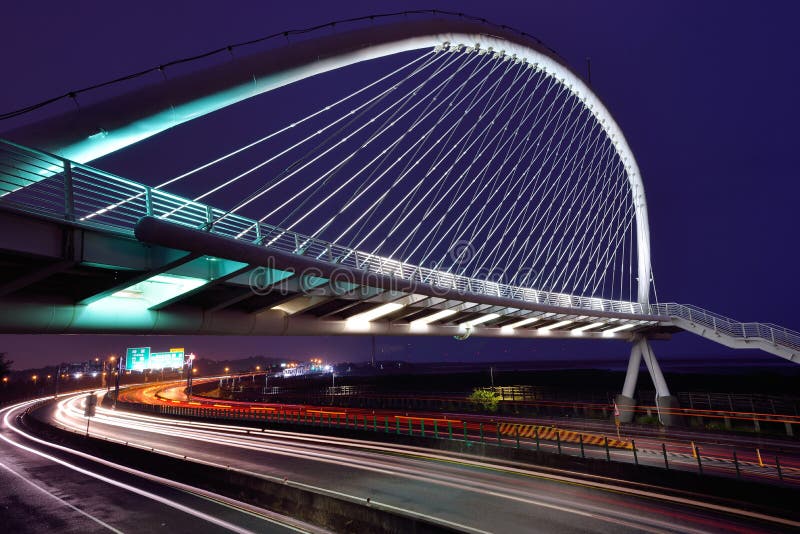 Harp bridge. stock image. Image of xiangshan, famous - 159908341