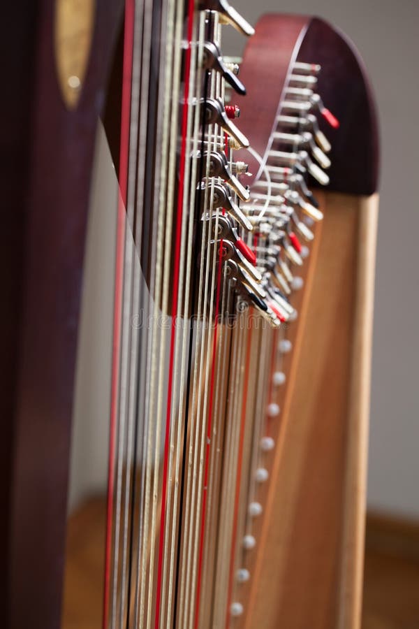 Harp stock image. Image of music, musical, harp, cultural - 69597347