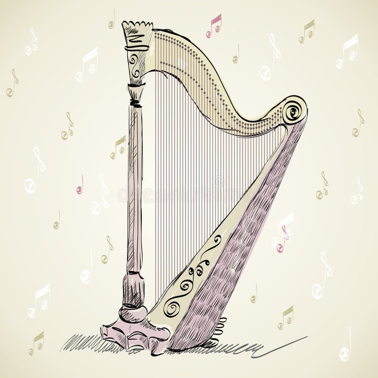 Harpa Ilustrações, Vetores E Clipart De Stock – (22,627 Stock ...