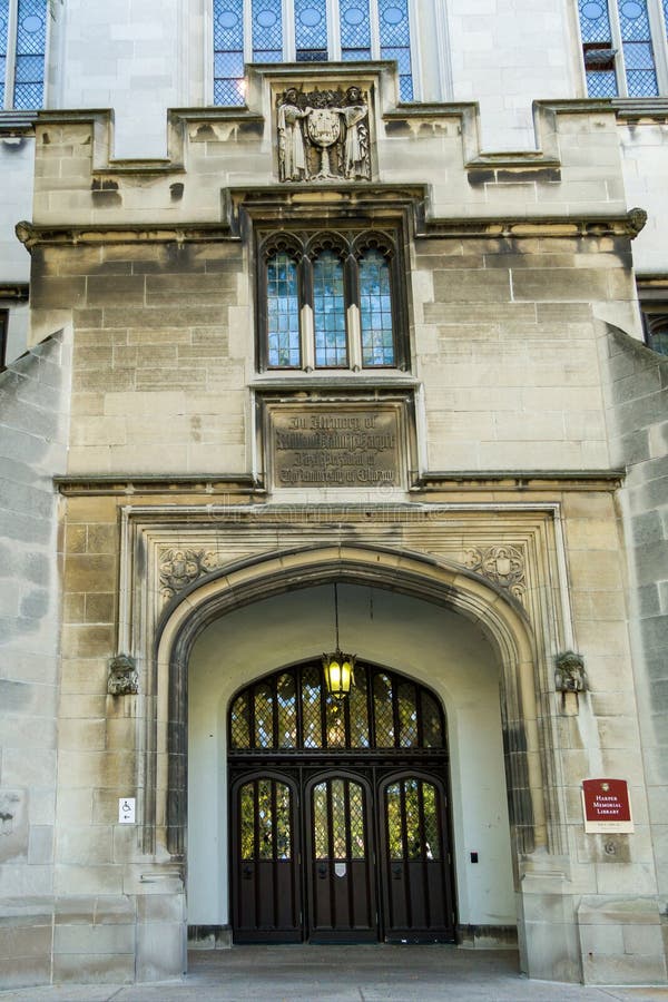 Harper Memorial Library on the Campus of the University of Chicago ...