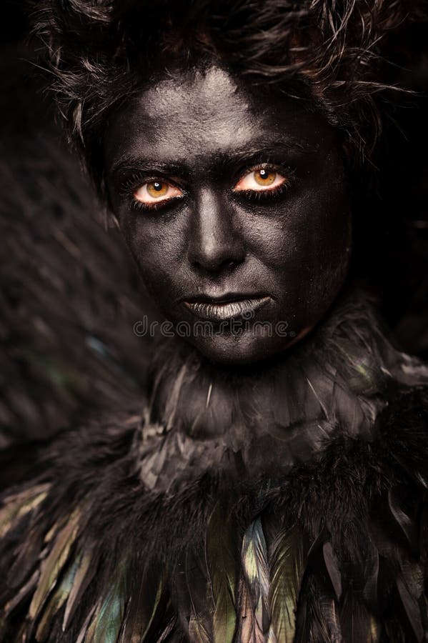 Harpy stock image. Image of carnival, calm, human, face - 22519021