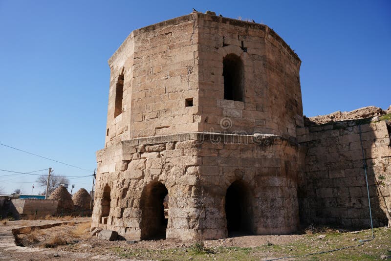 Harran Castle in Sanliurfa, Turkiye Stock Photo - Image of archeologic ...