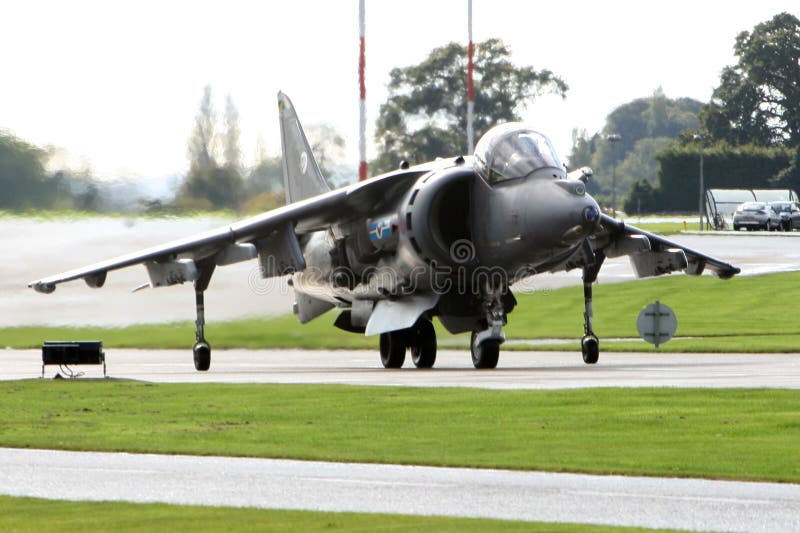 Harrier Jump Jet stock photo. Image of hawker, airbase - 6668288