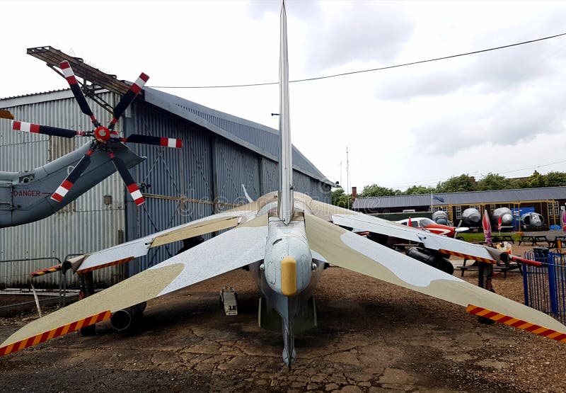 Harrier Jump Jet stock image. Image of harrier, missiles - 92766243