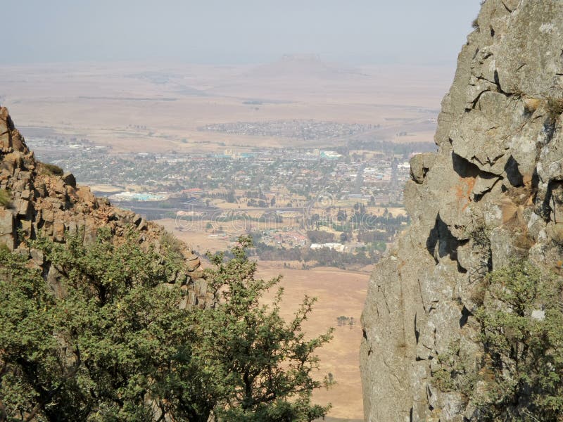 Harrismith town stock photo. Image of platberg, mountain - 52225646