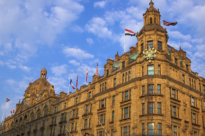 Harrod s department store stock image. Image of kensington - 2335687