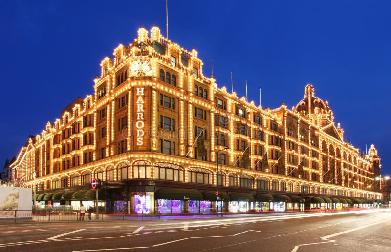 Harrods, london editorial stock image. Image of london - 18094469