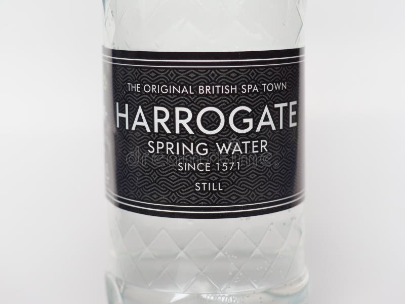 Harrogate Spring Water Bottle in London Editorial Photography - Image ...