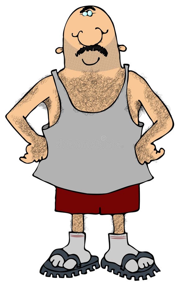 Harry der Mann stock abbildung. Illustration von kerl - 4157465