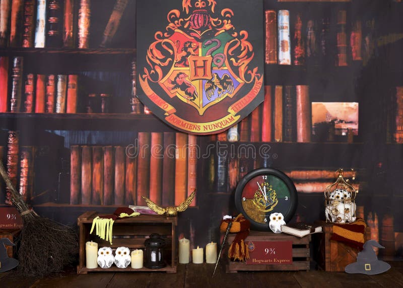 Harry Potter Baby Photography Backdrop Editorial Stock Photo - Image of ...